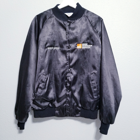 Vintage | Jackets & Coats | Vintage 7s 80s Retro Petroleum Safety Award ...